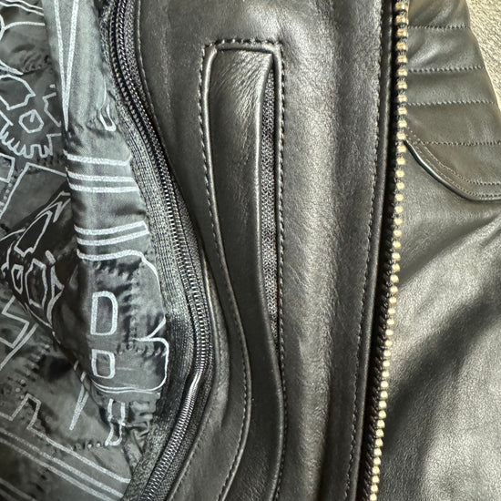 Leather Motorcycle Jacket Protective Reaper | Armored AAA – BOBHEAD