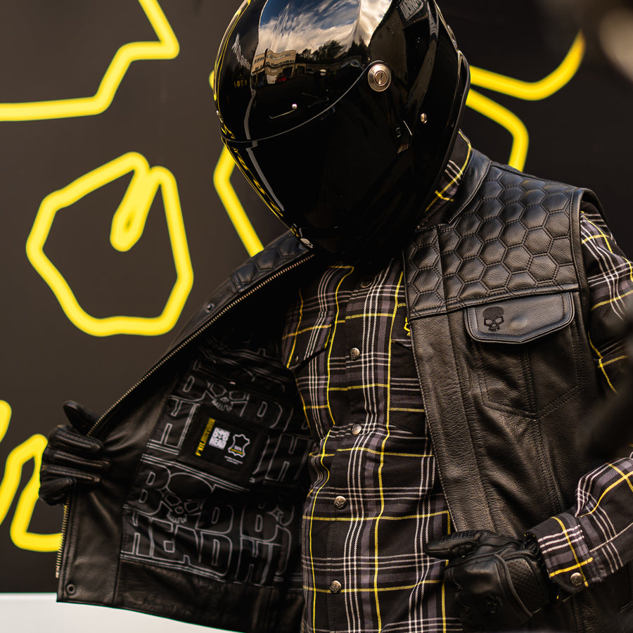 Motorcycle Cut Reaper Leather Black – BOBHEAD