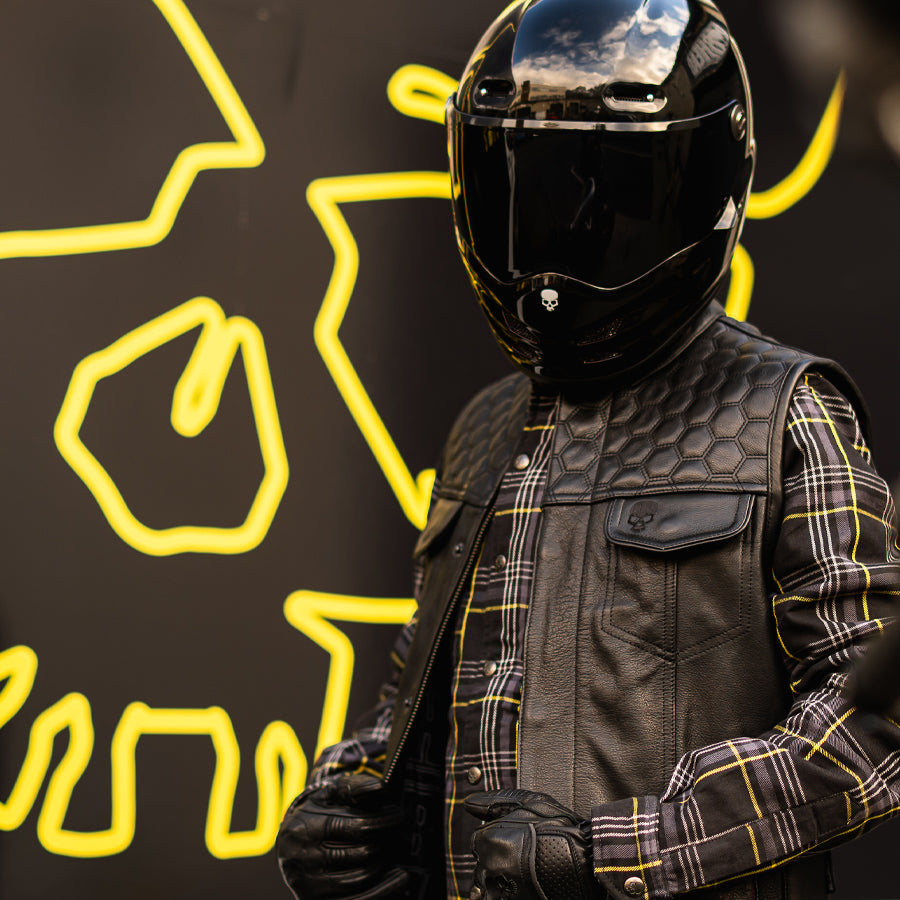 Motorcycle Cut Reaper Leather Black – BOBHEAD