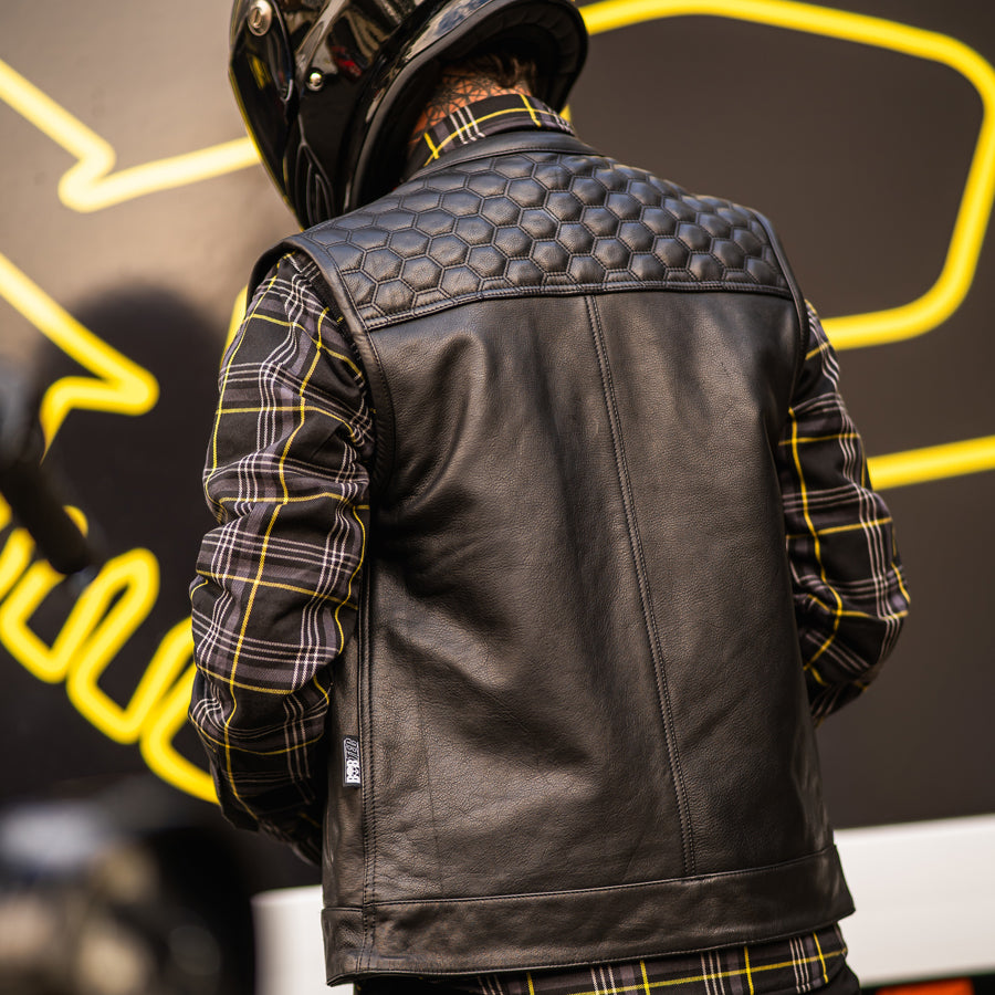 Motorcycle Cut Reaper Leather Black – BOBHEAD
